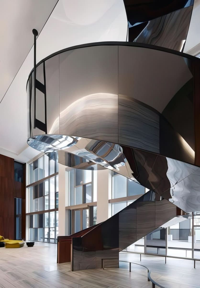 Carbon Wallboard Mirror - M-B | WPC Wall Panels – Sketch Australia